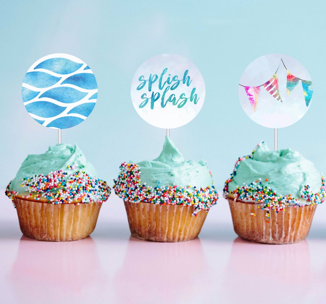 Splish Splash Party Invitation Template Pool or Beach Event | Etsy