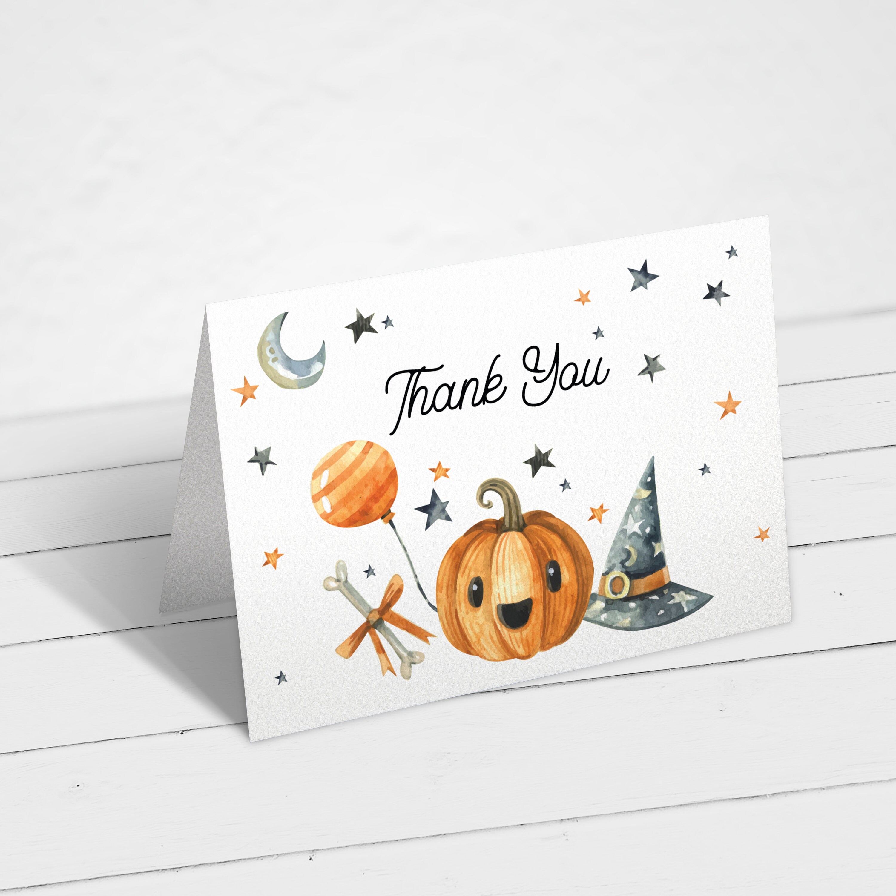 Paper & Party Supplies Thank You Cards Halloween Thank You Cards etna ...