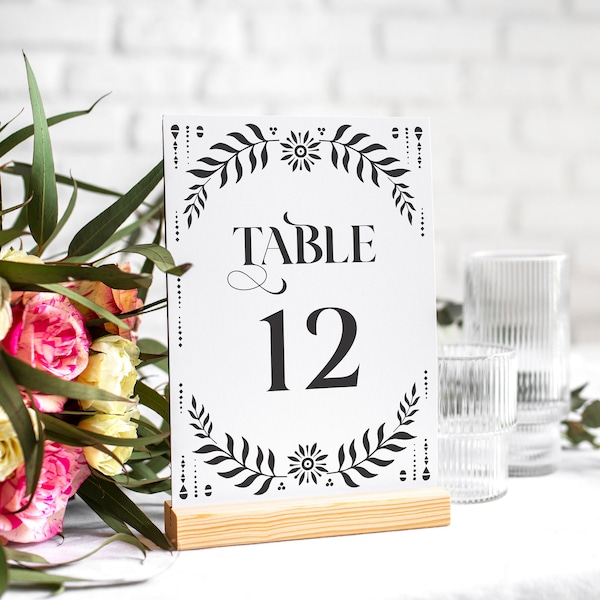 Mexican Table Numbers - Etsy