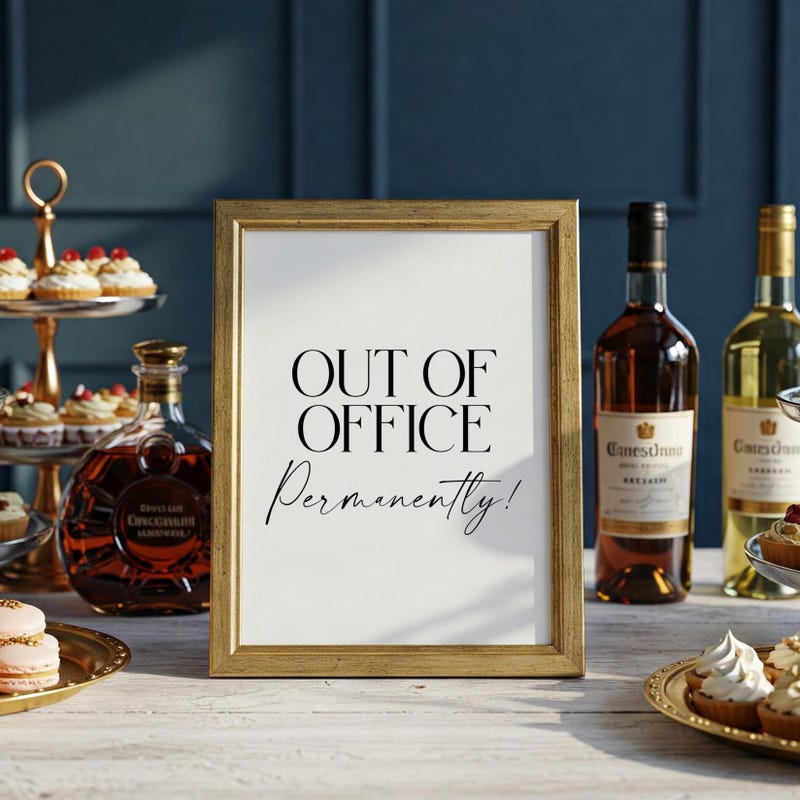 Retirement Signage Book - Etsy