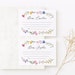 Wildflower Printable Paper Banner Editable Banner Template - Etsy