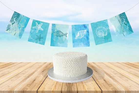 Printable Paper Banner Under-the-sea Instant Download PDF - Etsy