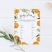 Cutie Orange Printable Paper Banner Editable Banner Template Cutie Baby ...