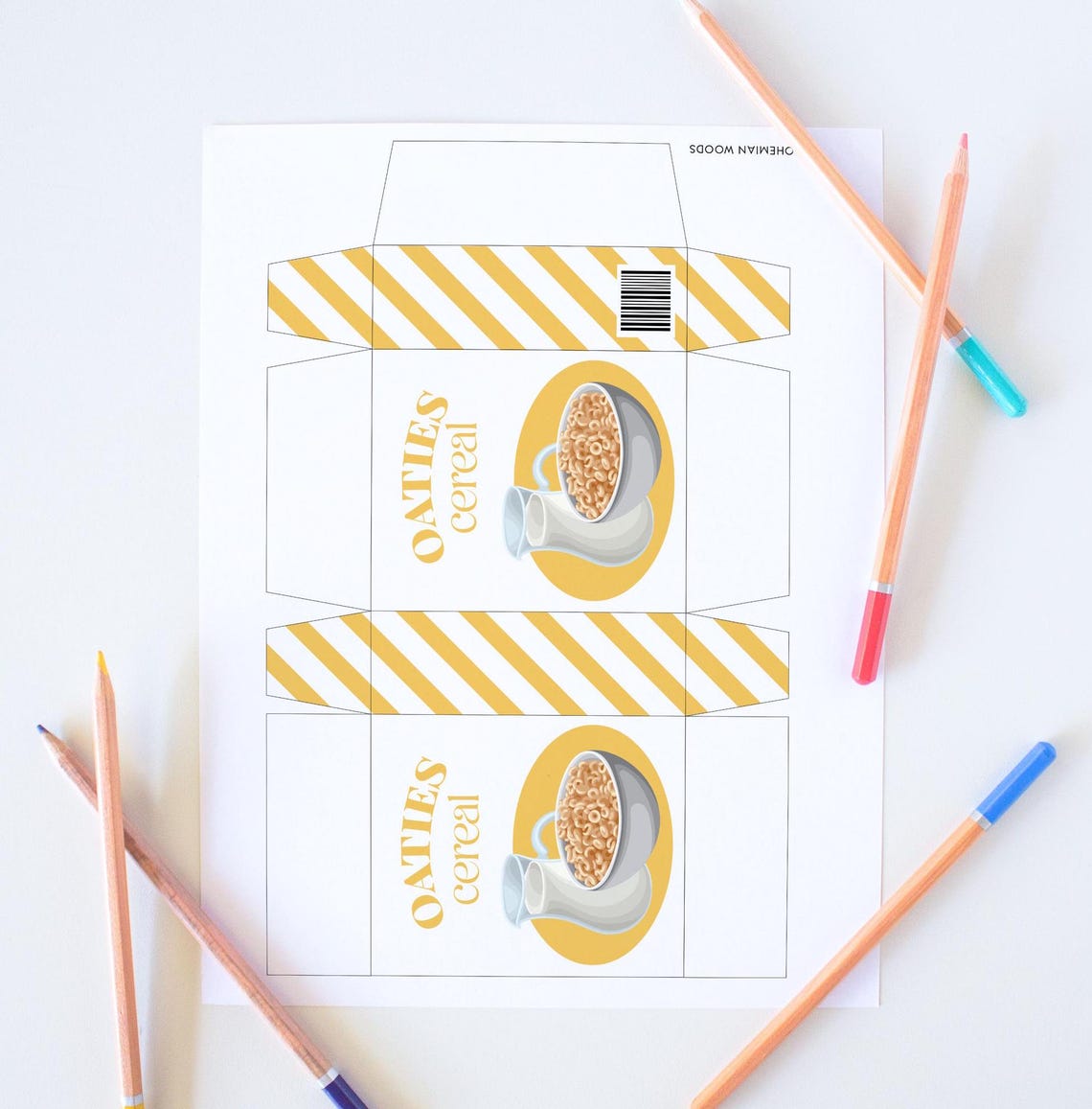 Printable Breakfast Food Play Set, DIY Paper Toys, Imaginative Kitchen ...