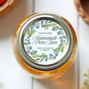 Sugar Scrub Jar Label | 2" Mason Jar Lid Stickers | Gift Giving ...