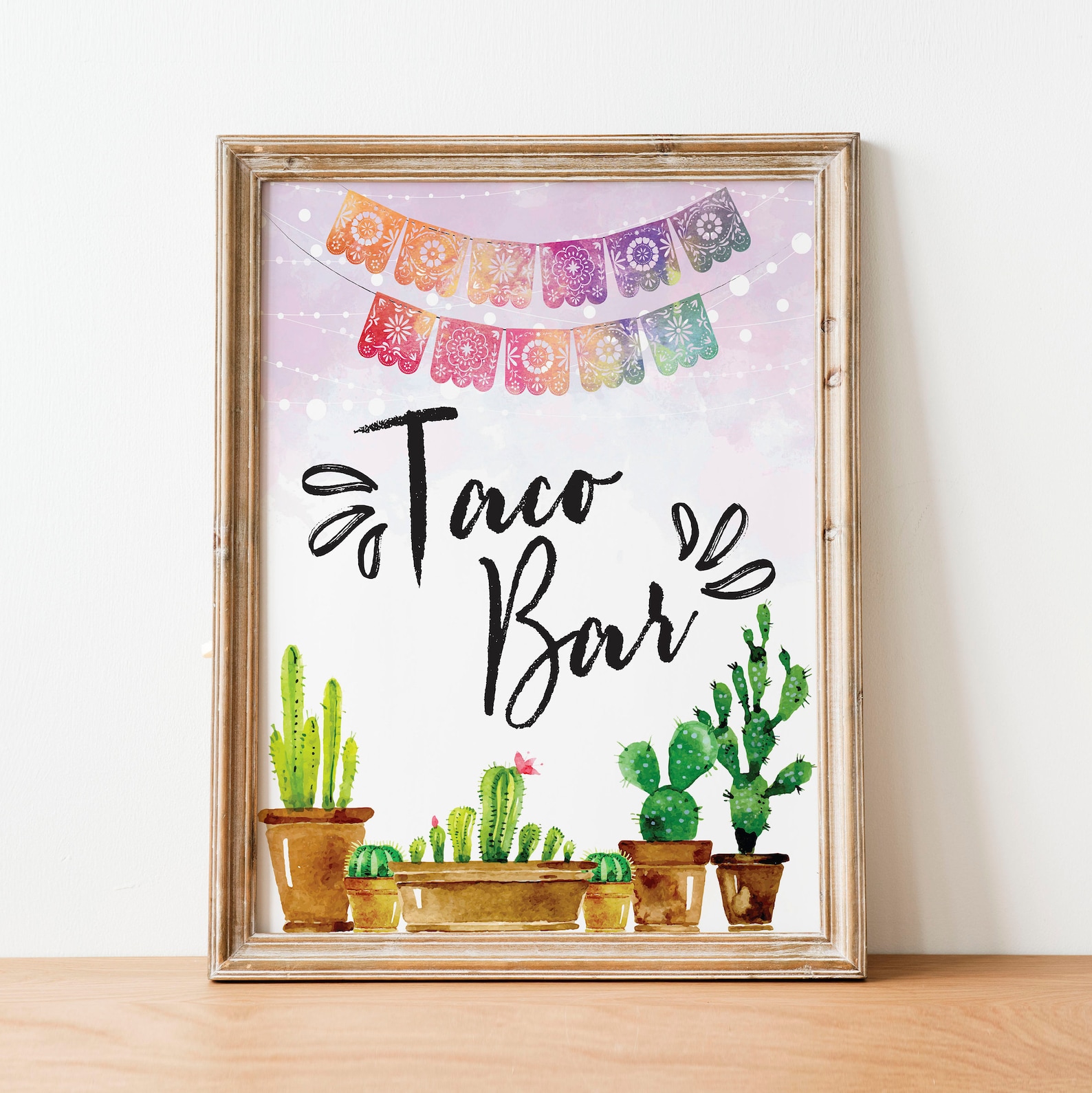 Fiesta Birthday Custom Print Fiesta Theme Custom Digital | Etsy