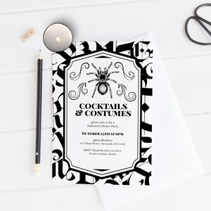Editable Halloween Costume Contest Voting Ballot, Party, Cast Your Vote ...