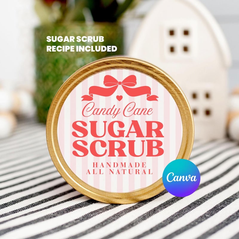 Scrub Label Round - Etsy