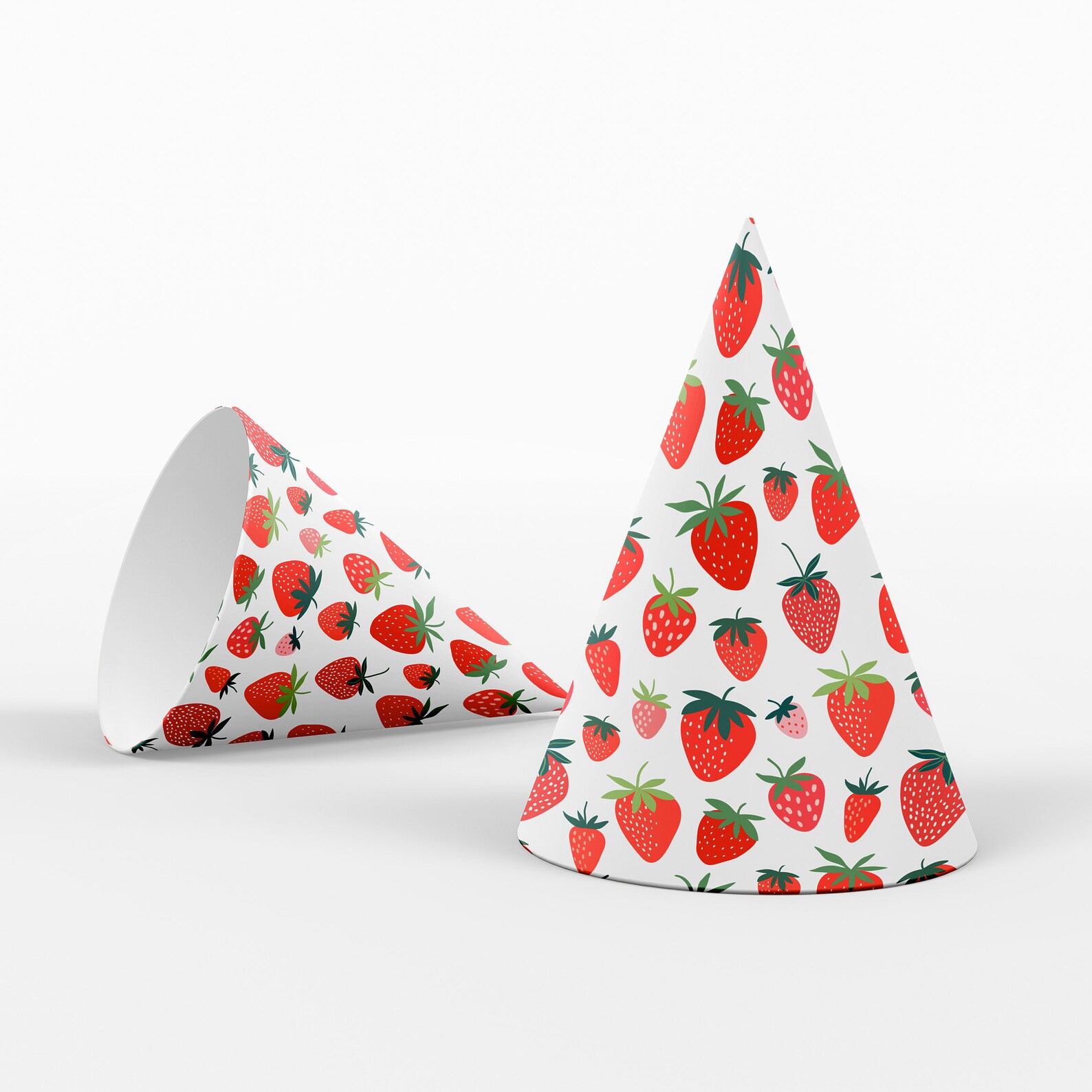 Strawberry Printable Paper Banner Editable Letter Number - Etsy