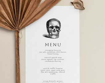 Dinner Party Menu - Etsy