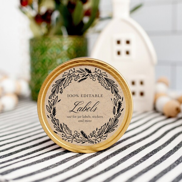 Mason Jar Labels - Etsy