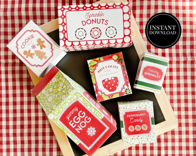 DIY Papercraft Kit Food Playset Pdf Paper Toy Breakfast Pretend Play ...