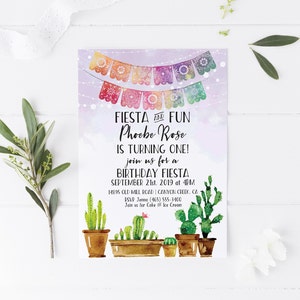 Fiesta Birthday Custom Print Fiesta Theme Custom Digital - Etsy