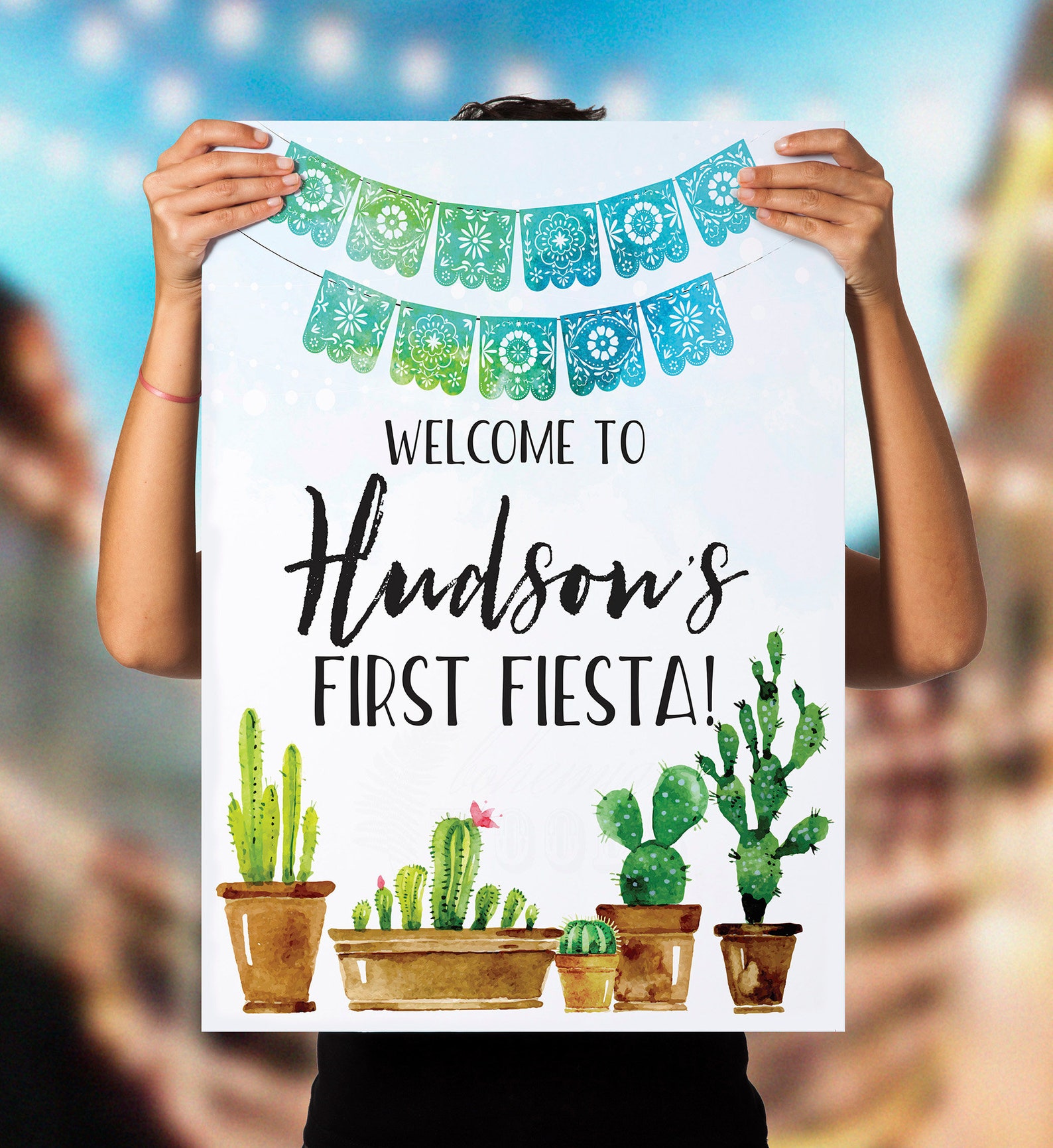 Cards and Gifts Fiesta Print Fiesta Theme Instant Download | Etsy