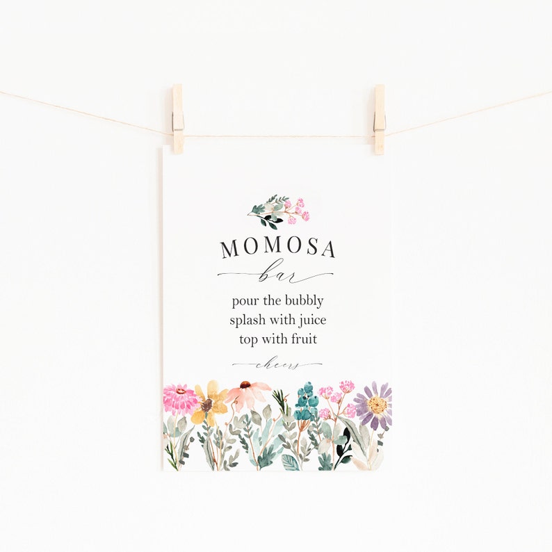Flower Crown Print DIY Flower Crown Station or Bar - Etsy