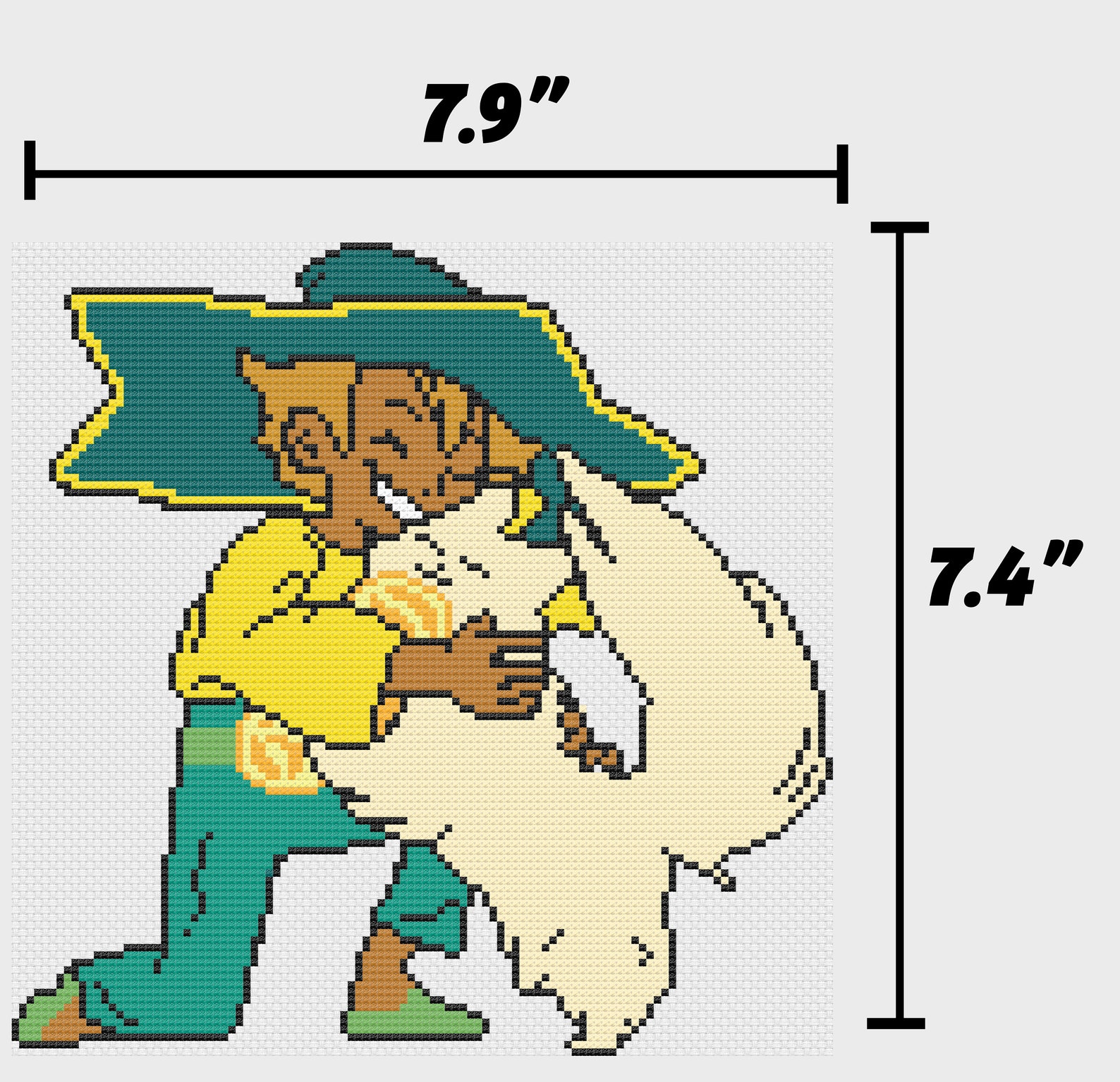 Spiritfarer Cross Stitch Pattern Download - Stella and Daffodil - Etsy