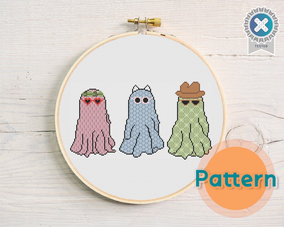 Cross Stitch Pattern Anti-hero Ghosts Taylor Swift Midnights Inspired ...