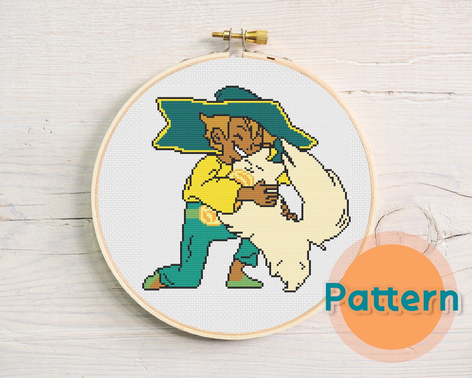 Spiritfarer Cross Stitch Pattern Download - Stella and Daffodil - Etsy