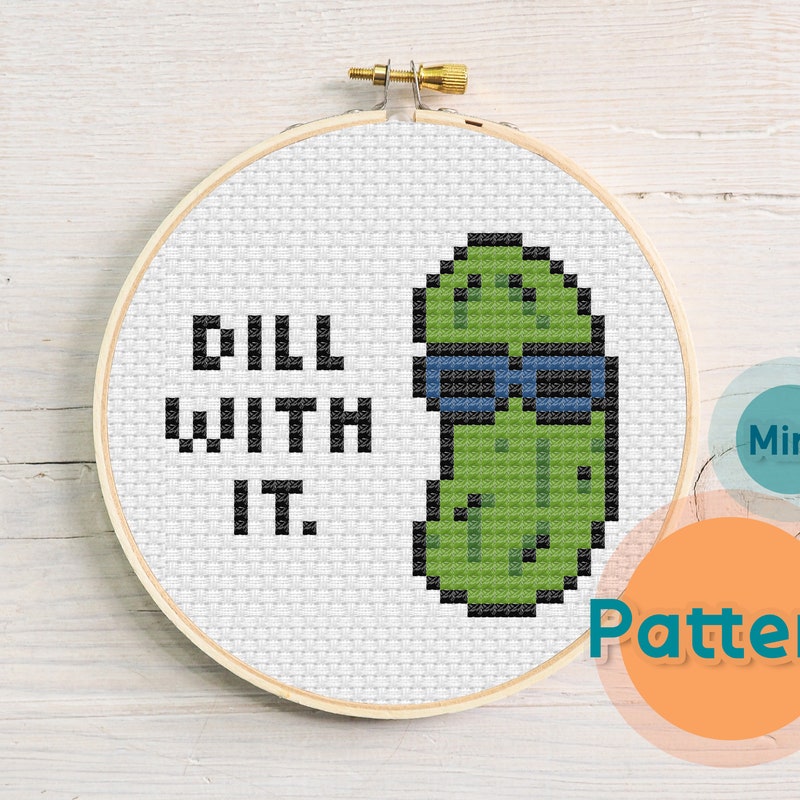 Pickles Cross Stitch - Etsy