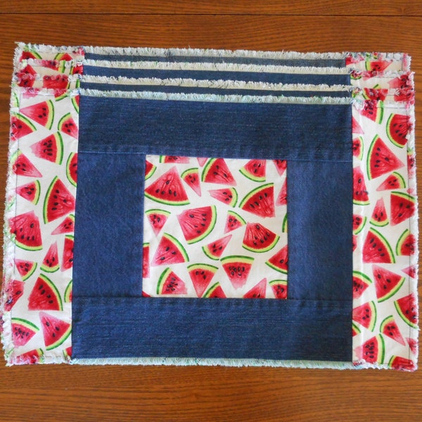 Watermelon Placemats - Etsy