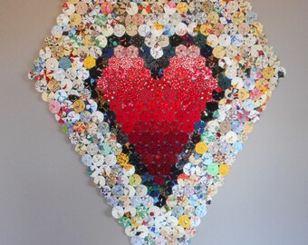 Yoyo Wall Hanging - Etsy