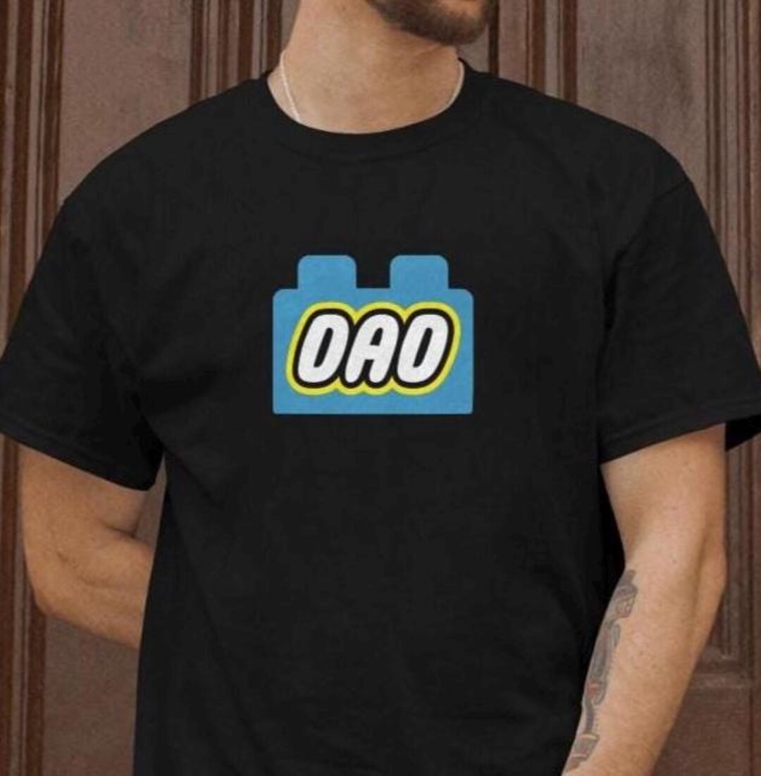 Custom LEGO Block Family Shirt – Personalized Name • Choose Brick ...