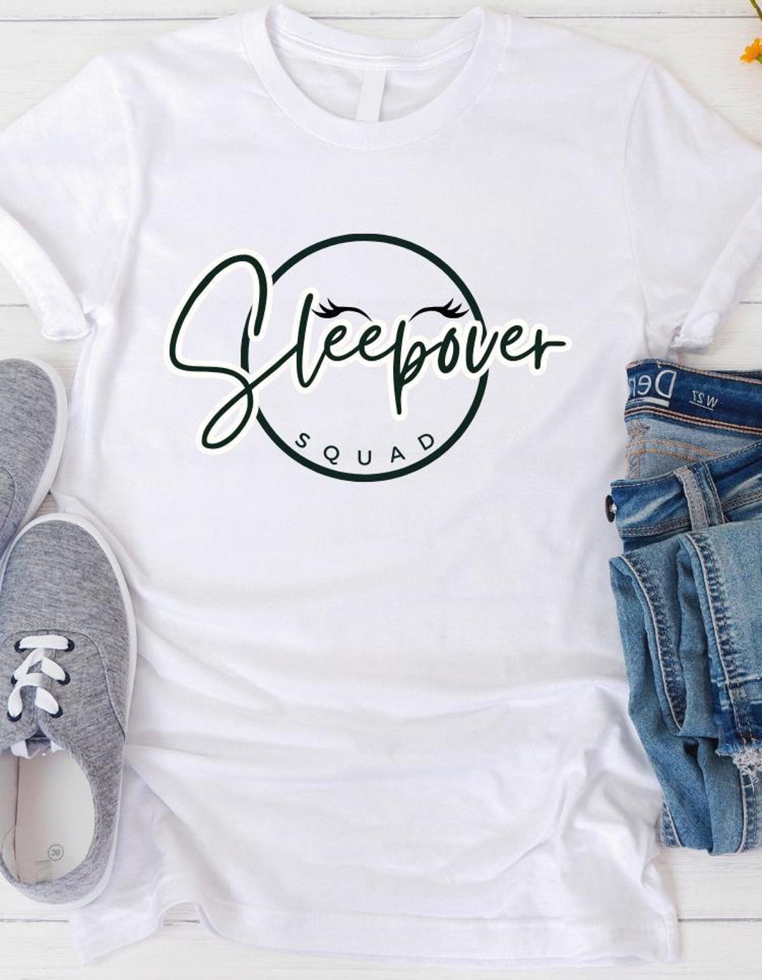 Sleepover Squad Svg, Pdf, Png and Jpg Instant Download. This Listing is ...