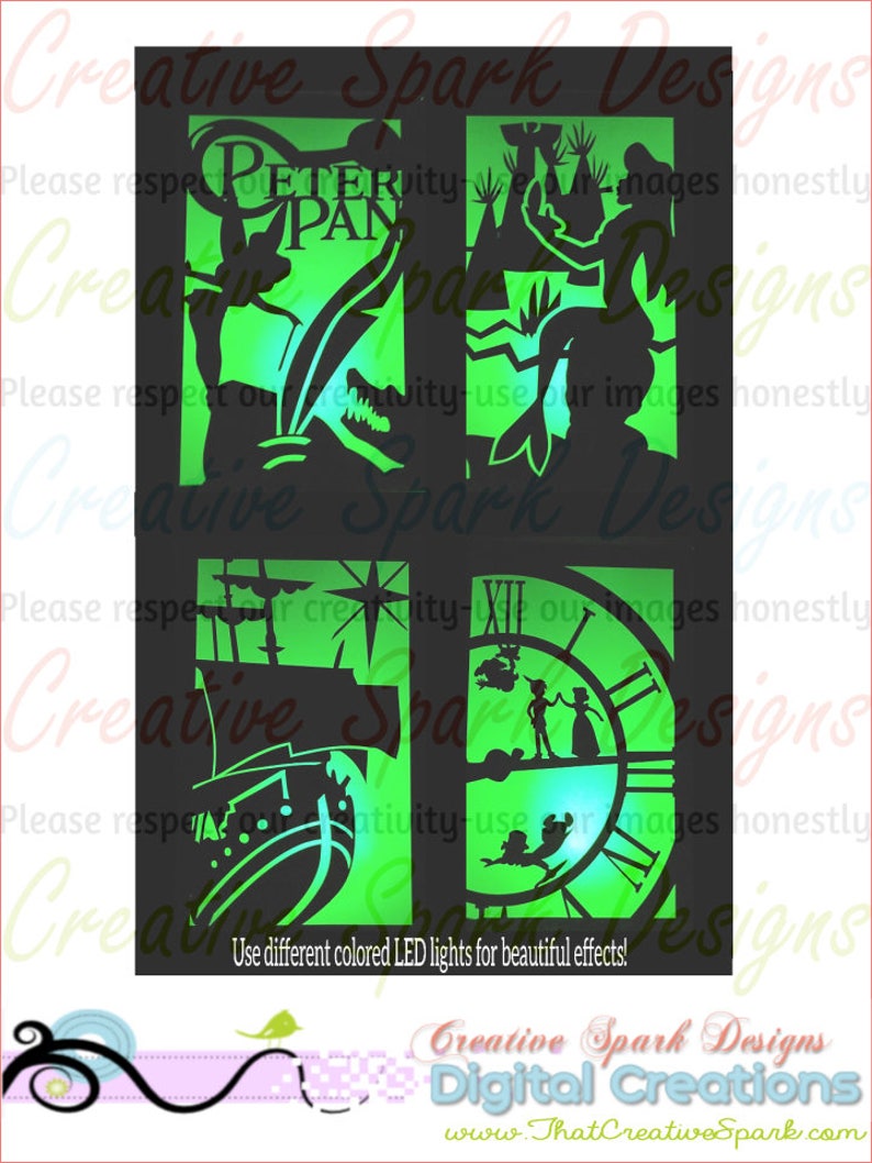 Peter Pan DIY Paper Lantern Project for birthday party | Etsy