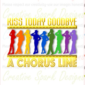 A Chorus Line Broadway Printable Poster - Etsy Australia