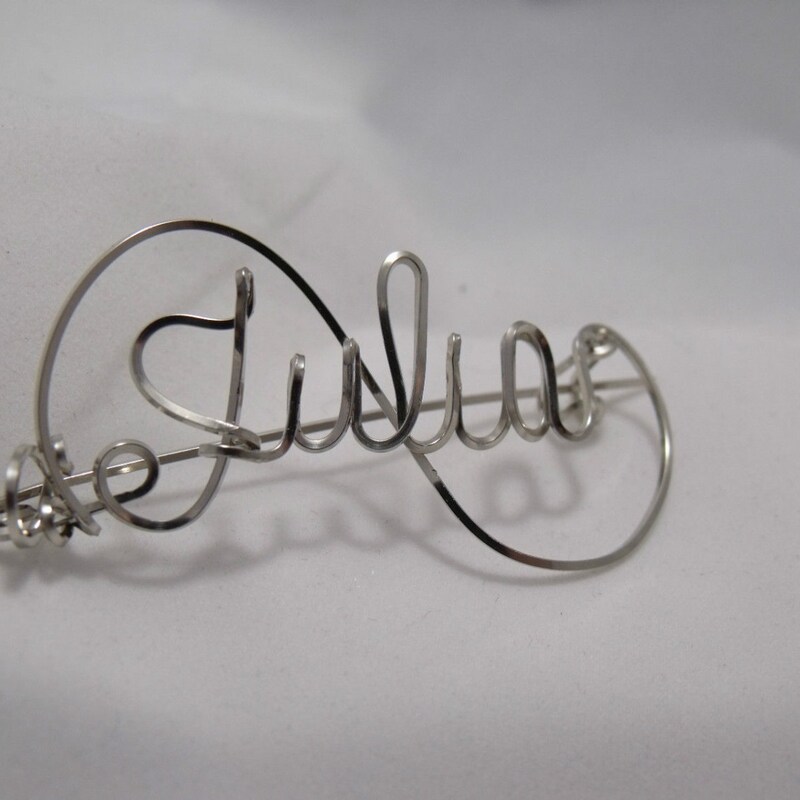 Wire Name Pin - Etsy