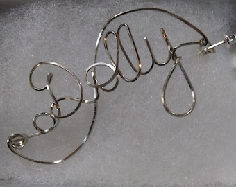 Wire Name Pin - Etsy