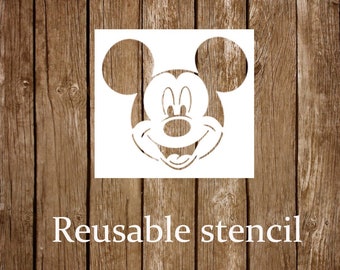 Mickey stencil | Etsy