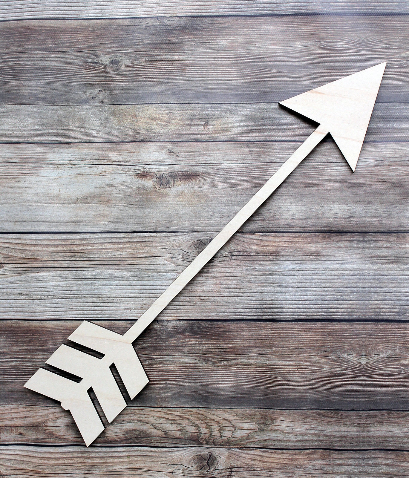 Unfinished Wood Arrows Arrow Decor Craft Arrows Craft - Etsy