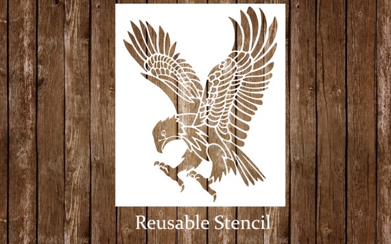 Flying Eagle Stencil