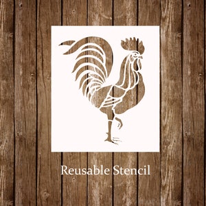 Rooster Stencil - Etsy