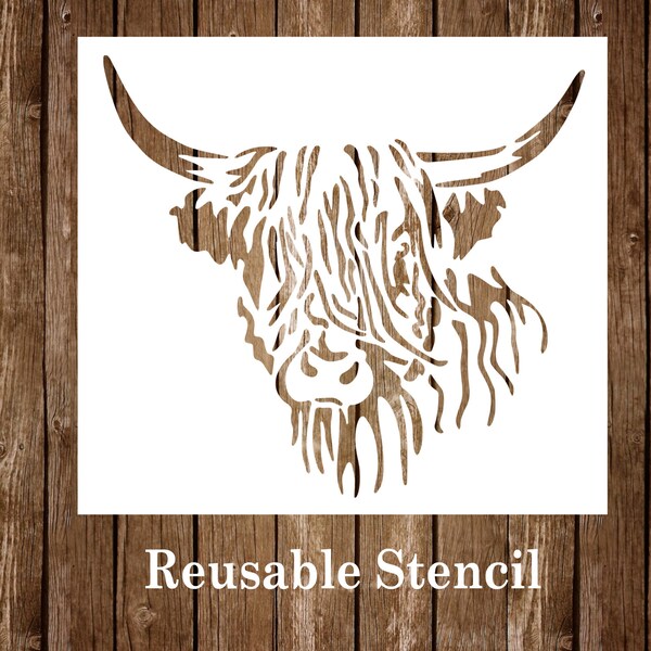 Cow Stencil - Etsy