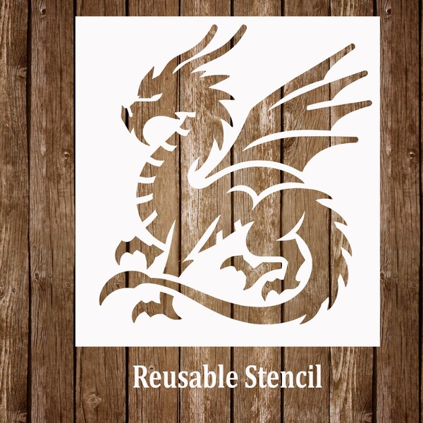 Dragon Stencil - Etsy