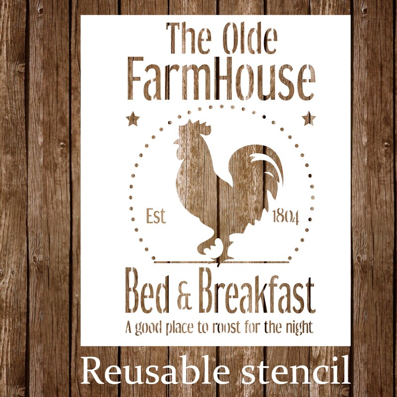 Stenciled Signs - Etsy