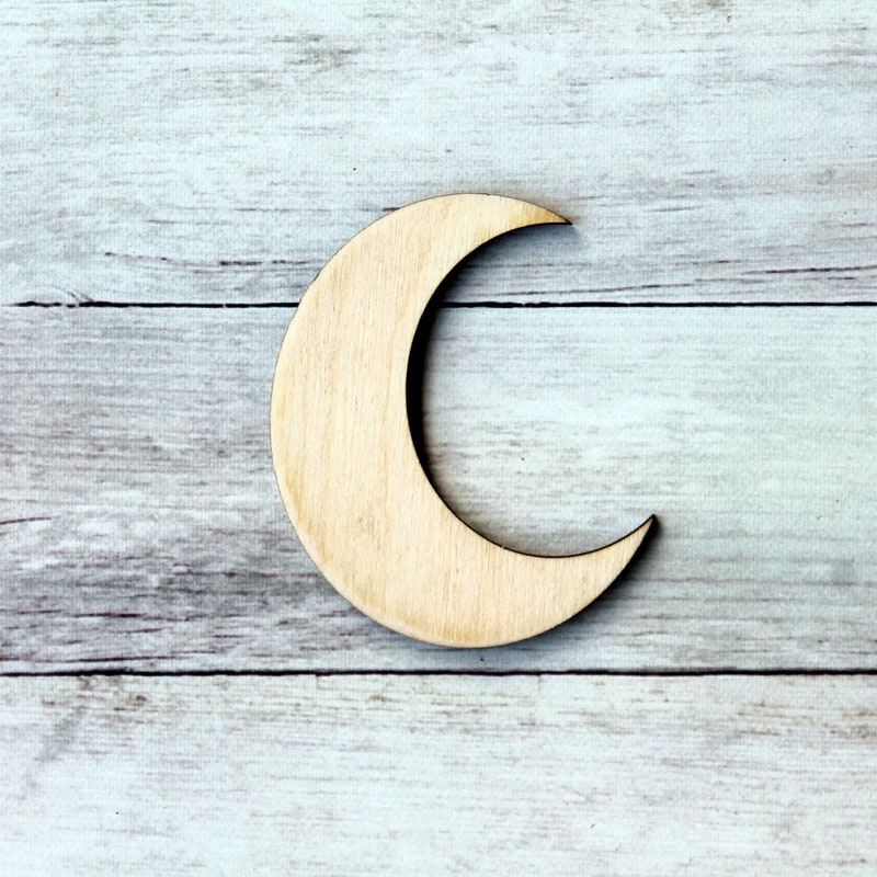 Wood Moon - Etsy