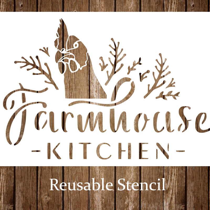 Kitchen Stencils - Etsy