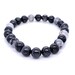 Merlinite Black Psilomelane Crystal Bead Bracelet for Spirit Guide and ...