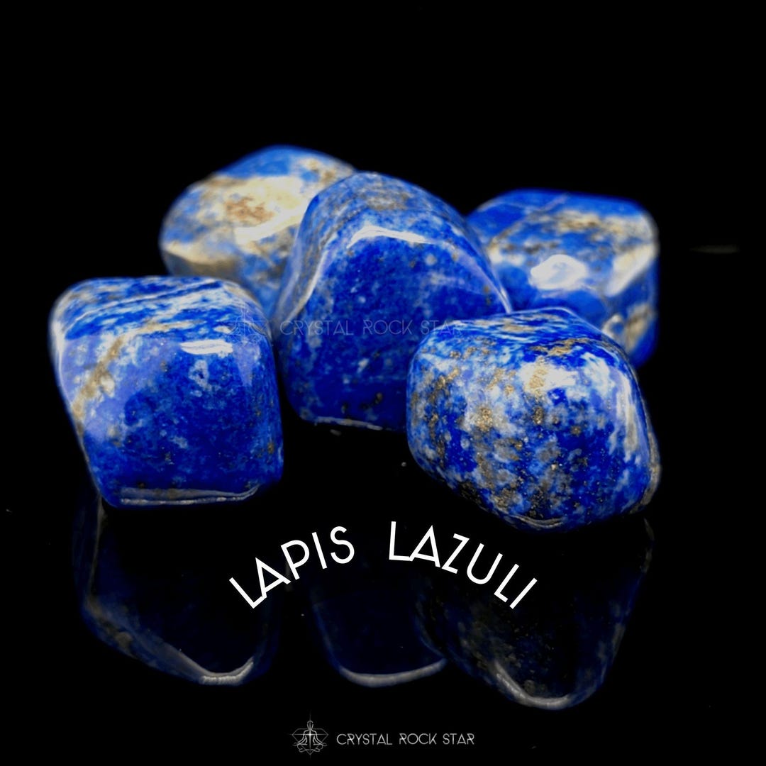 Lapis Lazuli Stone - Chakra Balancing Meditation Tarot Crystal - Etsy UK