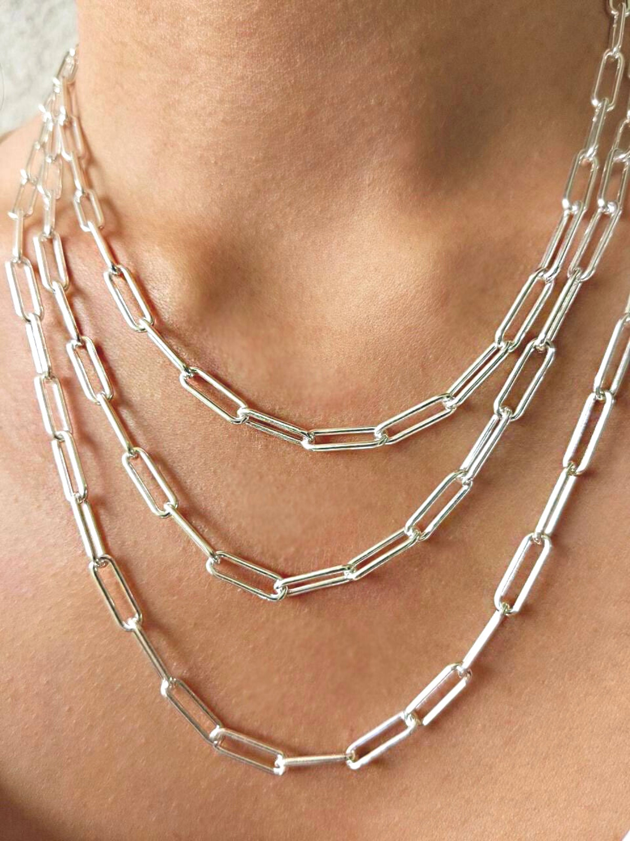 Mexican Silver and Turquoise Heart on Italian twisty Silver Chain ...