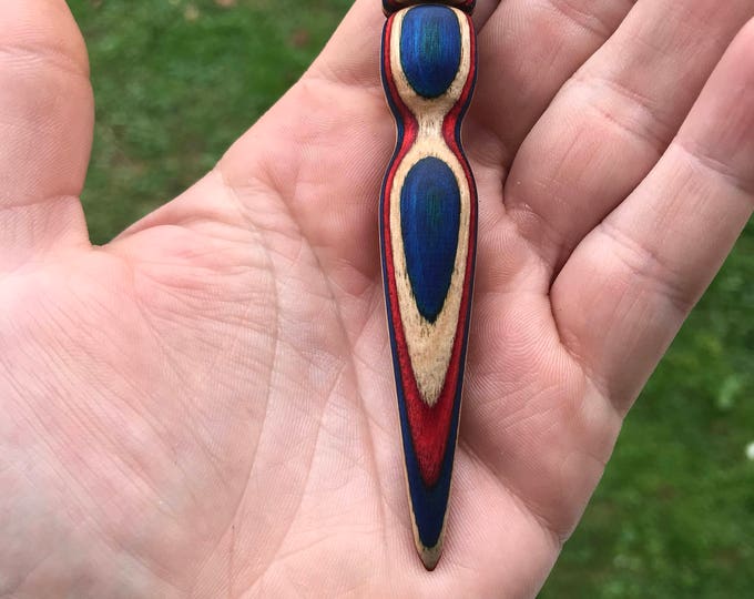 American Woodturned Fid Spike Marlinspike Paracord Rope Work Knot Tying ...