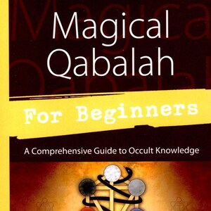 Magical Qabalah for Beginners Book Kabbalah Magick Cabala Magic ...