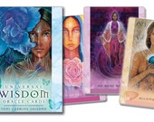 Universal Wisdom Oracle Cards & Guidebook Set Tarot Card Deck | Etsy