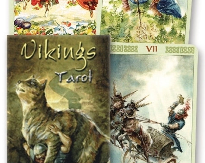 Vikings Tarot Deck Cards Set Oracle Card Booklet Divination Magick ...