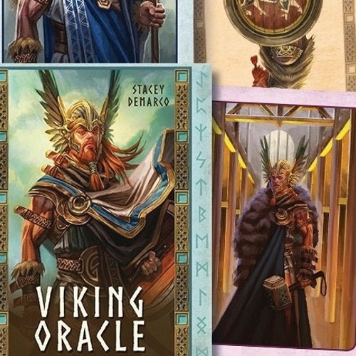 Vikings Tarot Deck Cards Set Oracle Card Booklet Divination - Etsy