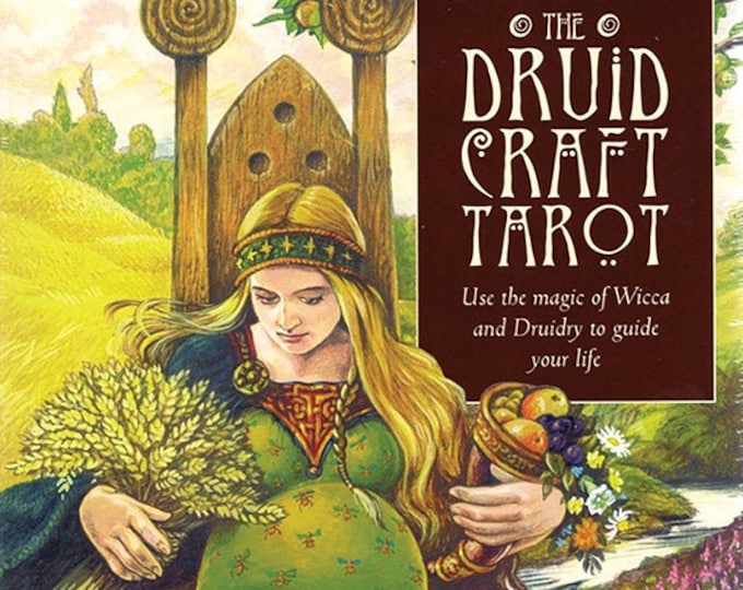 Druidcraft Tarot Kit Card Deck & Guidebook Set Druid Oracle Cards and ...