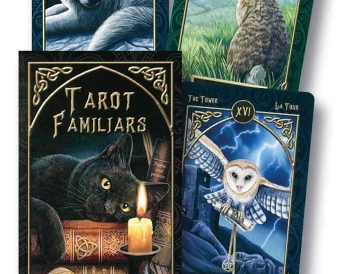 Tarot Familiars Deck Lisa Parker Cards Set Oracle Card Booklet | Etsy